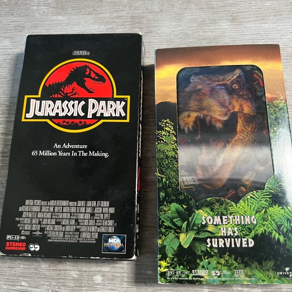 Universal | Media | Jurassic Park Vhs Bundle | Poshmark